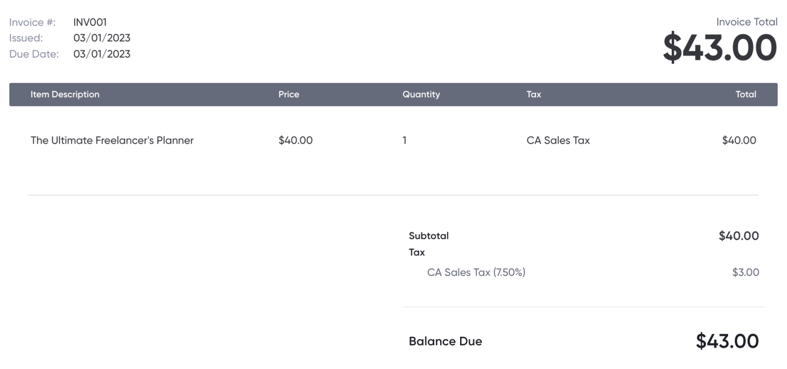 Taxes on Goods and Services: A State by State Guide | Invoice Maker