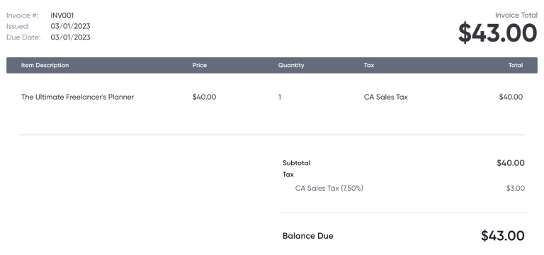 Taxes on Goods and Services: A State by State Guide | Invoice Maker
